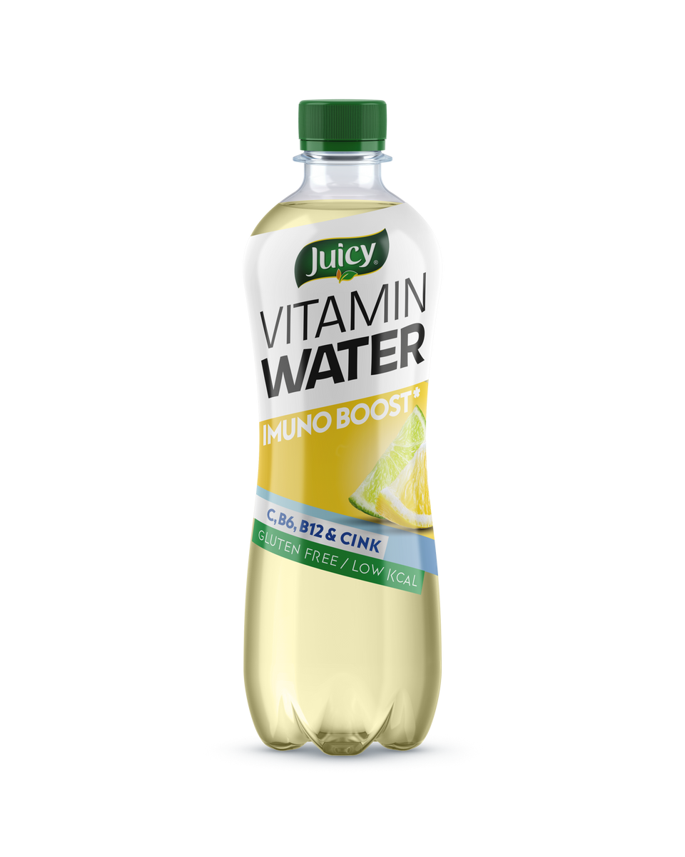 JUICY Vitamin Water Immuno boost 0.5l 1/12 – moja-korpa.com